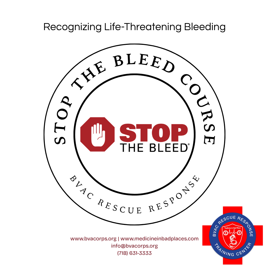 Stop the Bleed Training | BVAC Bayside Queens NY