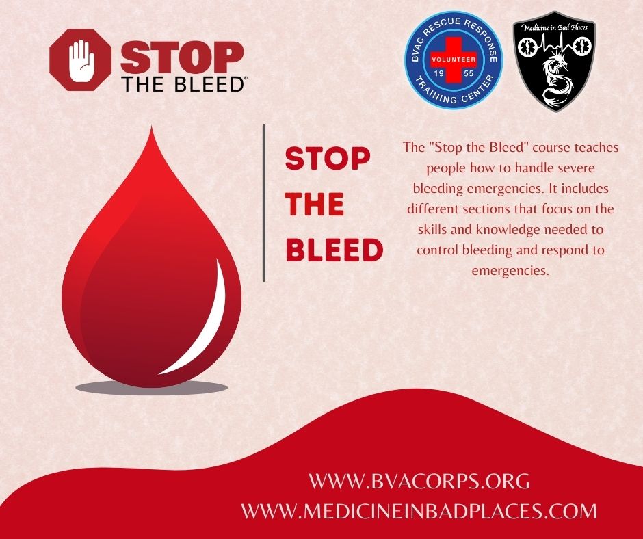 Stop The Bleed | BVAC Rescue