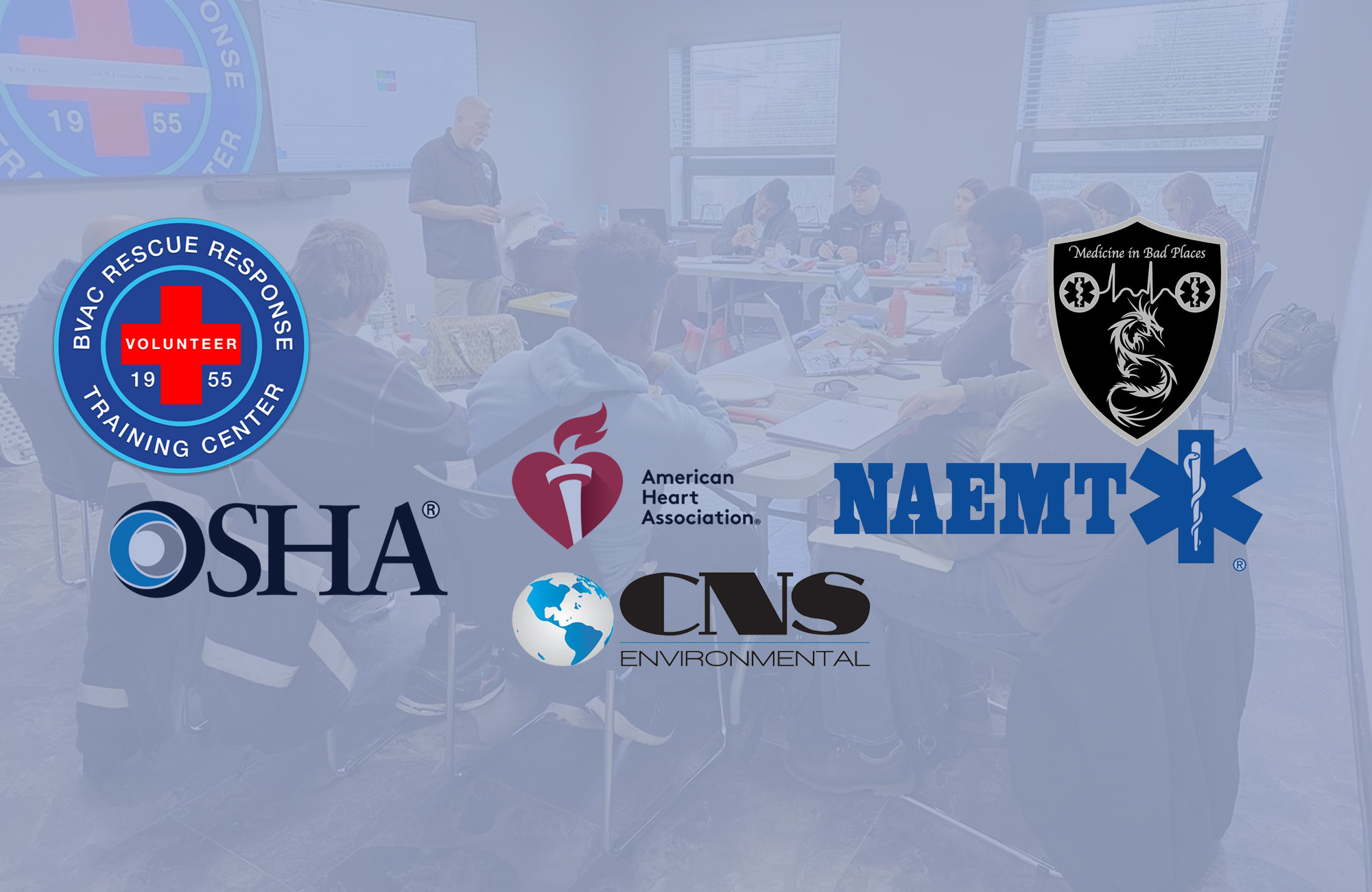 BVAC Rescue Training Center NAEMT AHA Red Cross Health & Safety ...